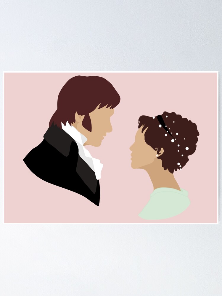 "Pride and Prejudice Art" Poster by alwaysbookish | Redbubble