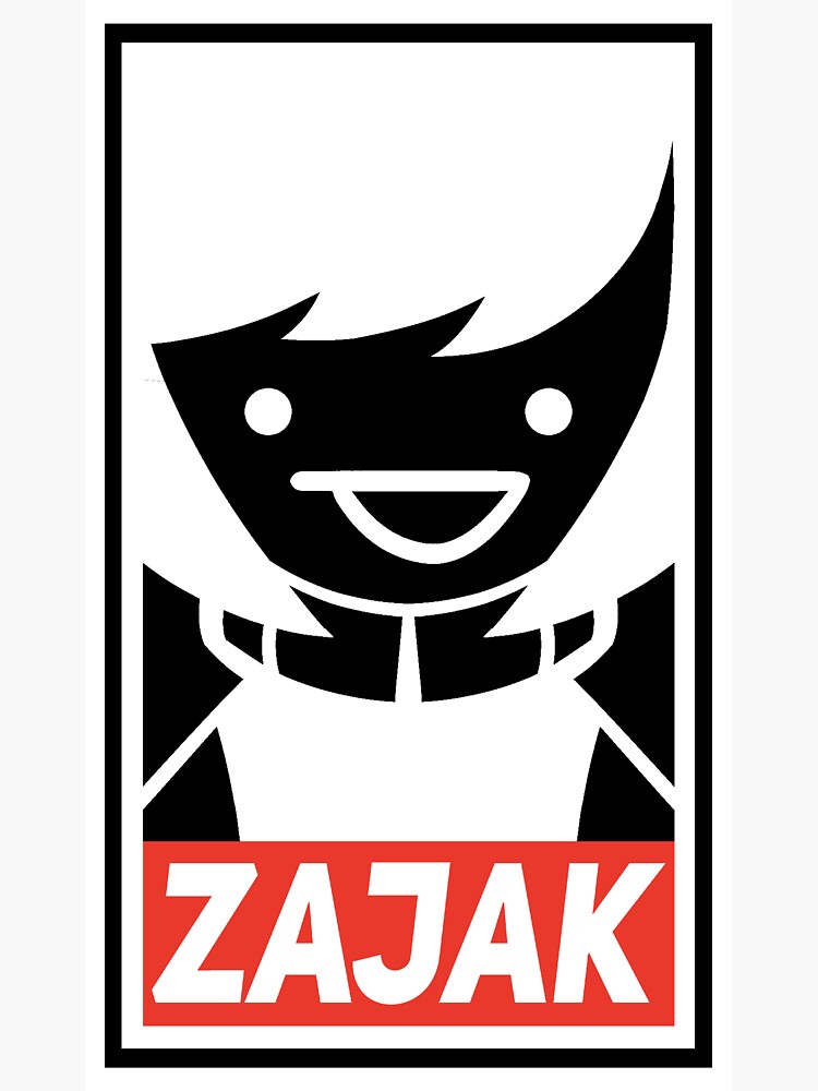 "ZAJAK - a cool original design by me zzzajac" Sticker by zionts ...