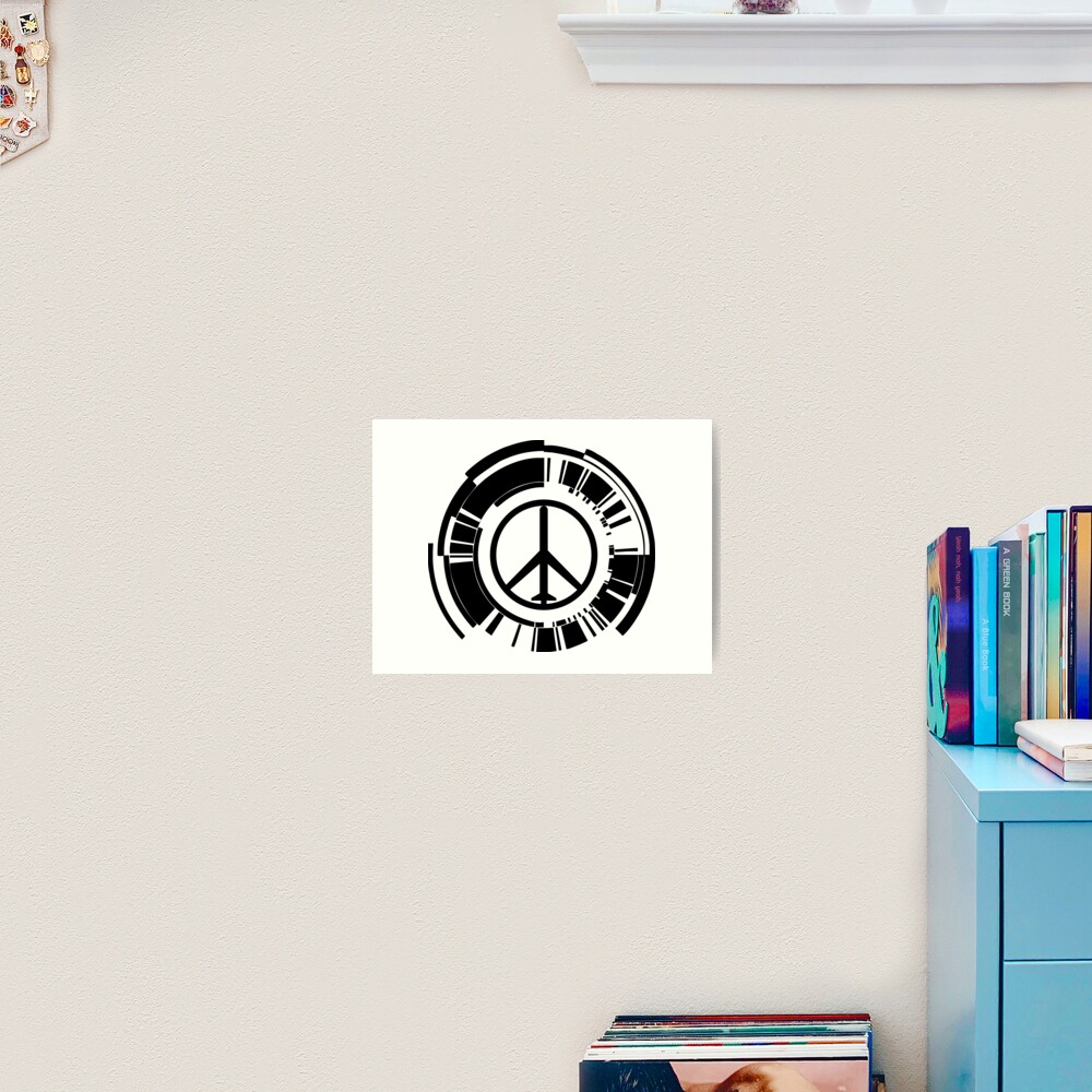 "Peace Walker Logo" Art Print by Fireseed-Josh | Redbubble