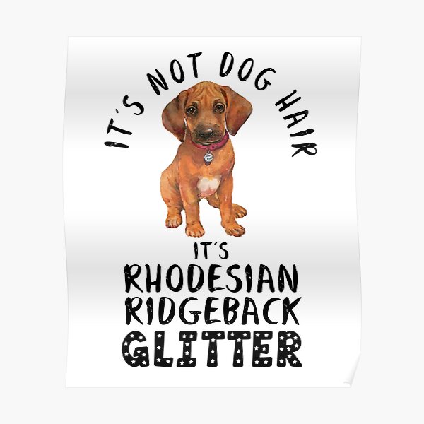 Kitchen & Dining Present For Dog Lovers Joke Rhodesian Ridgeback Dog ...