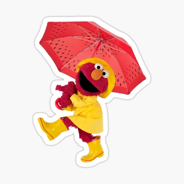 "Cute Muppets Umbrella" Sticker by muppetscoffee | Redbubble