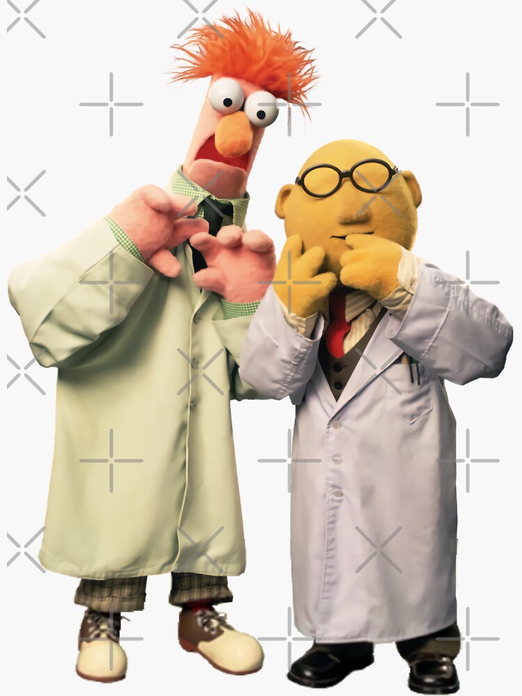 "Muppets Professor" Sticker by muppetscoffee | Redbubble