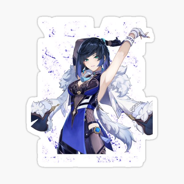 "Yelan" Sticker by Reasca | Redbubble