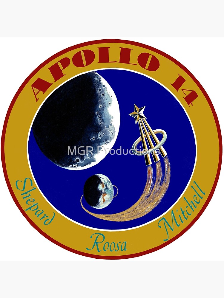 "Apollo 14 Mission Logo" Art Print for Sale by Quatrosales | Redbubble