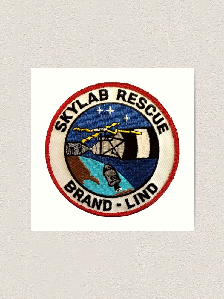 "Skylab Rescue Mission Logo" Art Print for Sale by Quatrosales | Redbubble