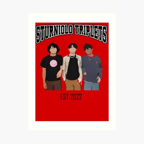 "Sturniolo Triplets Group Shirt, Sturniolo Triplets" Art Print for Sale ...