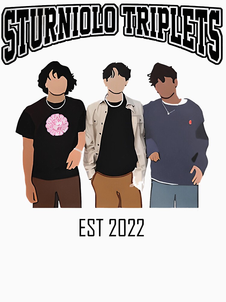 "Sturniolo Triplets Group Shirt, Sturniolo Triplets" T-shirt for Sale ...