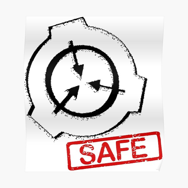 "SCP SAFE: Stamp Design" Poster for Sale by CicelyLander | Redbubble
