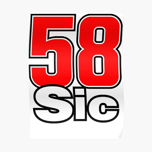 "Marco Simoncelli" Poster by JesseRaynor | Redbubble