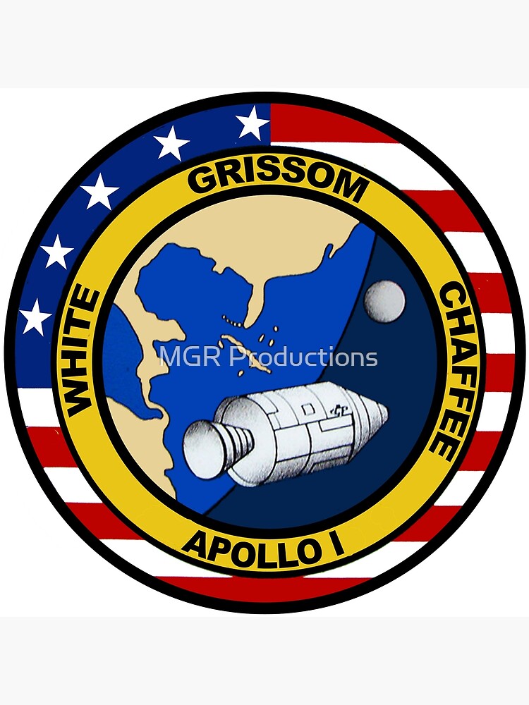 "Apollo 1 Mission Logo" Art Print for Sale by Quatrosales | Redbubble
