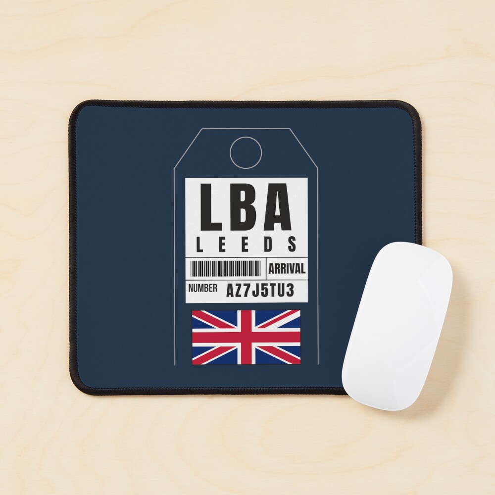 "LBA Leeds Boarding Pass - Airport Ticket" Sticker for Sale by Will-273 ...