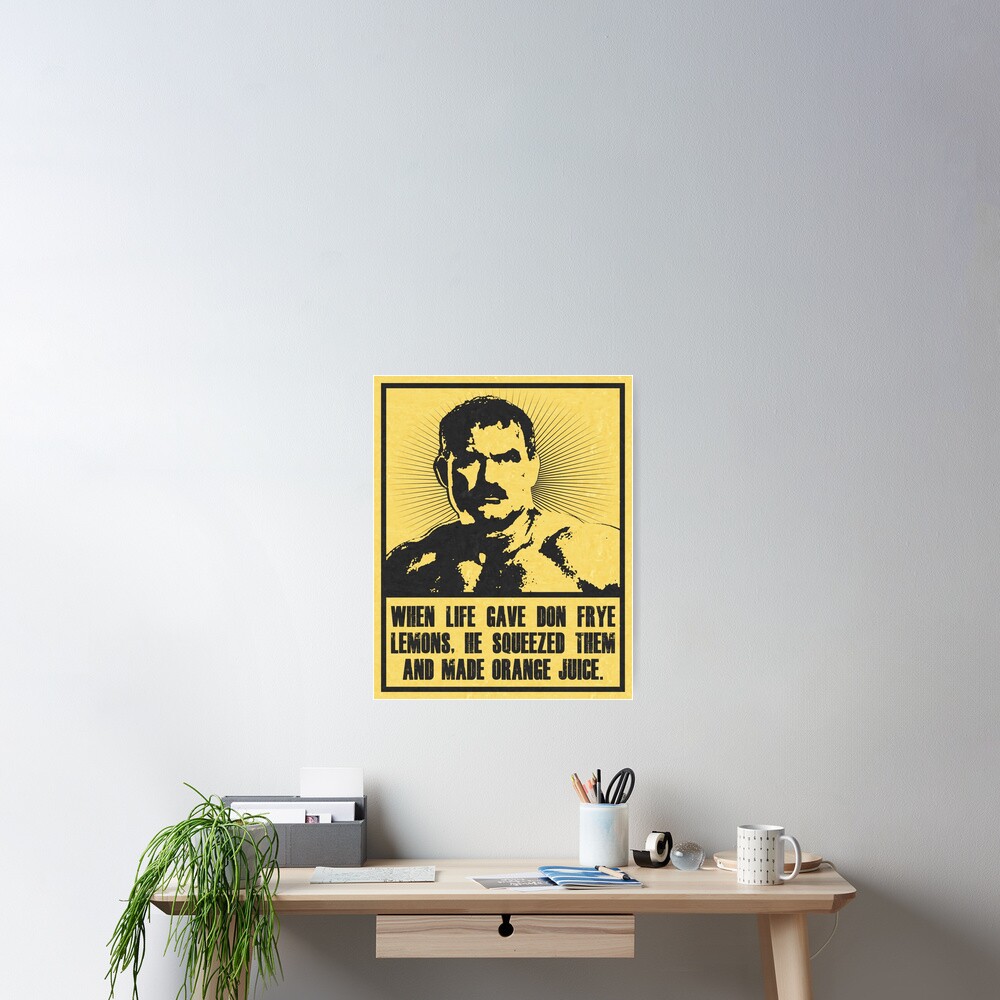 "Don Frye Meme " Poster by TZAR7 | Redbubble