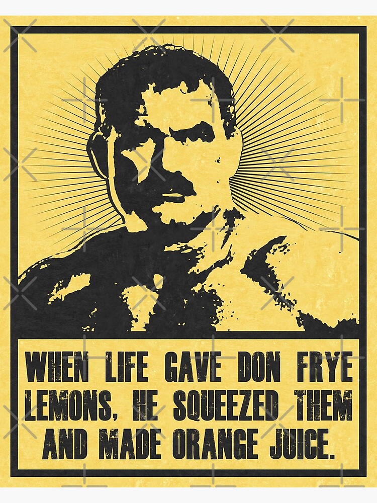 "Don Frye Meme " Poster by TZAR7 | Redbubble