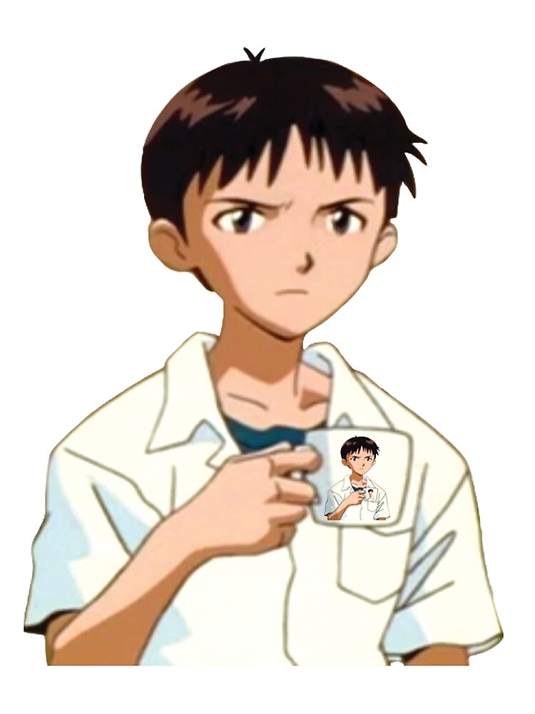 "Shinji with Shinji Mug" by illuminatim | Redbubble