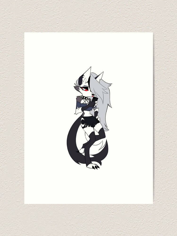 "Helluva Boss Loona " Art Print for Sale by Walid-Studio | Redbubble