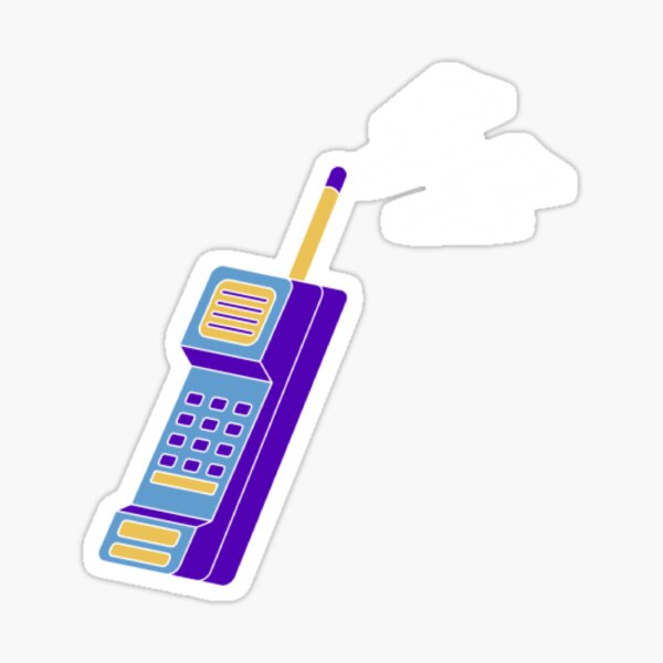 "Retro Telephone " Sticker for Sale by HudsonMcKenna | Redbubble