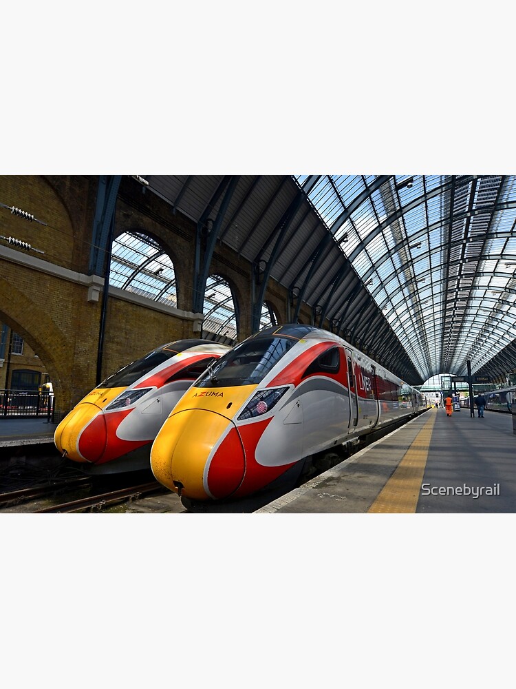 "LNER Azuma 801 high speed trains at King's Cross Station" Poster by ...