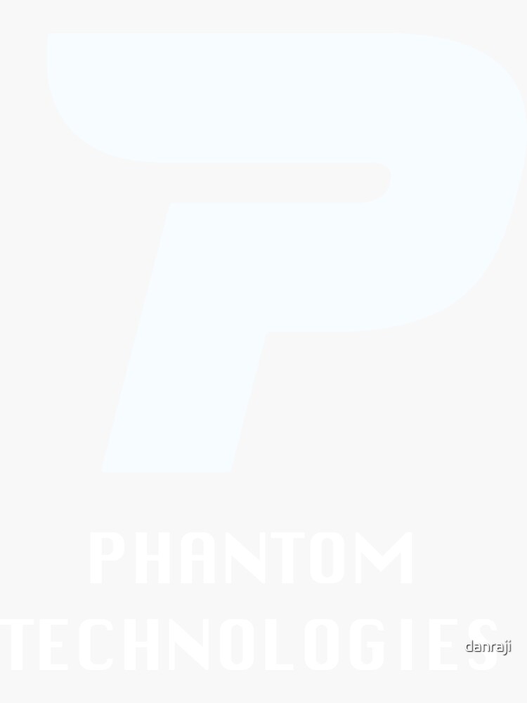 "Phantom Technologies" Sticker by danraji | Redbubble