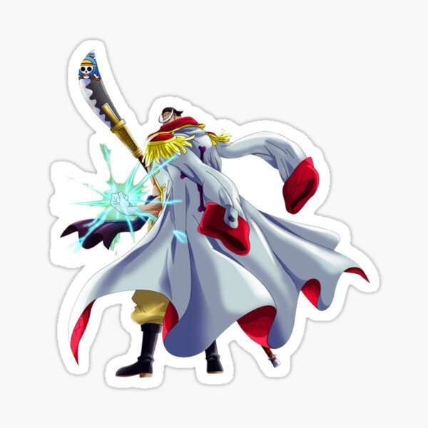 "Whitebeard one piece" Sticker by BerCumme | Redbubble