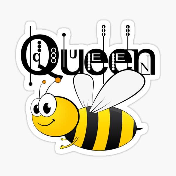 "Queen Bee" Sticker by WilcoxPhotoArt | Redbubble