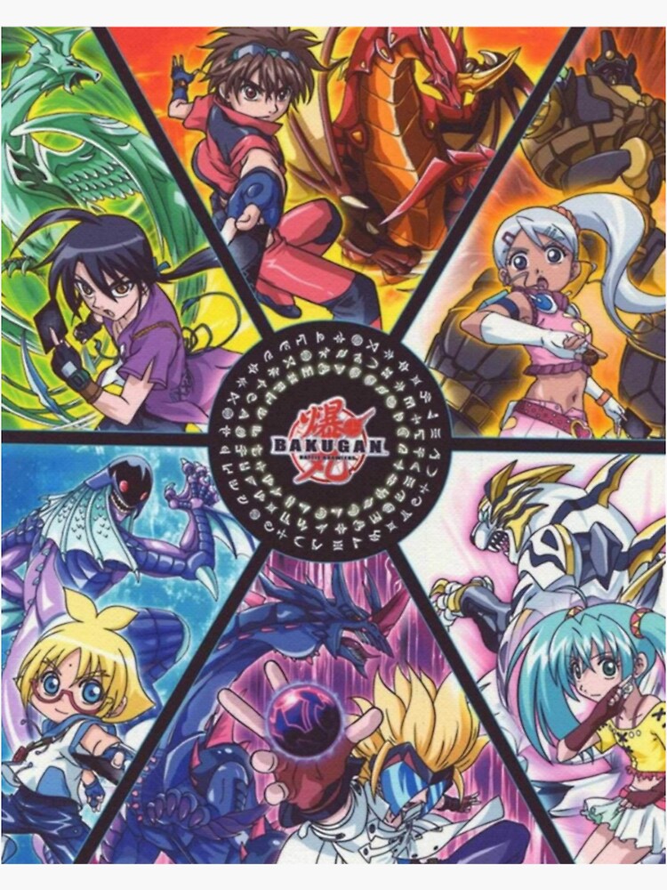 " Bakugan " Sticker by idyousse | Redbubble