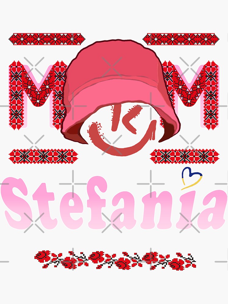 " May Italy Ukraine 2022 Kalush Hat Orchestra Mom Stefania" Sticker by ...