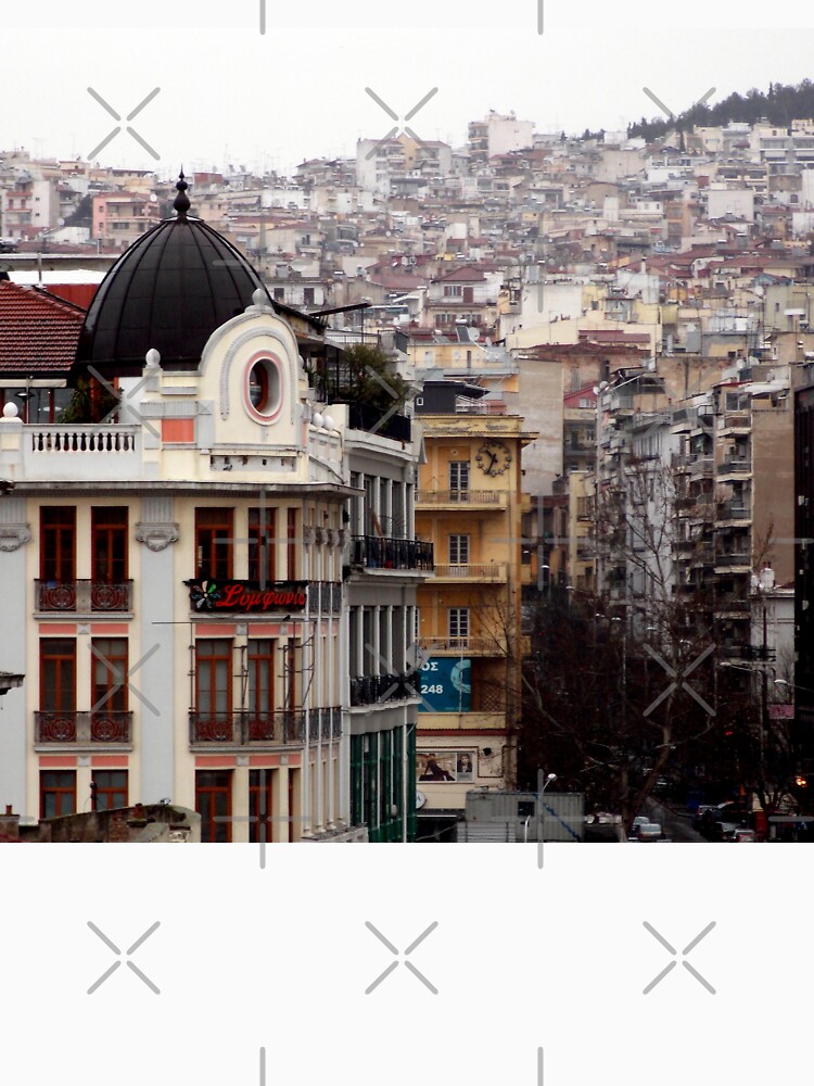 "Downtown Thessaloniki Greece, Tsimiski Street, Street View And Urban ...