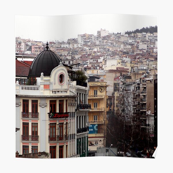 "Downtown Thessaloniki Greece, Tsimiski Street, Street View And Urban ...