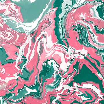 "green red Alcohol ink abstract pattern fluid art" Poster for Sale by ...