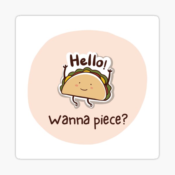 "Hello" Sticker by AYAANARHAAM | Redbubble