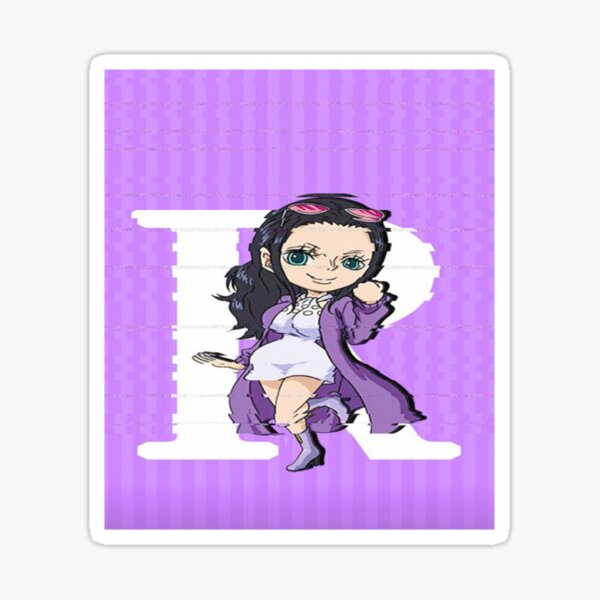 "Nico Robin" Sticker for Sale by BerCumme | Redbubble