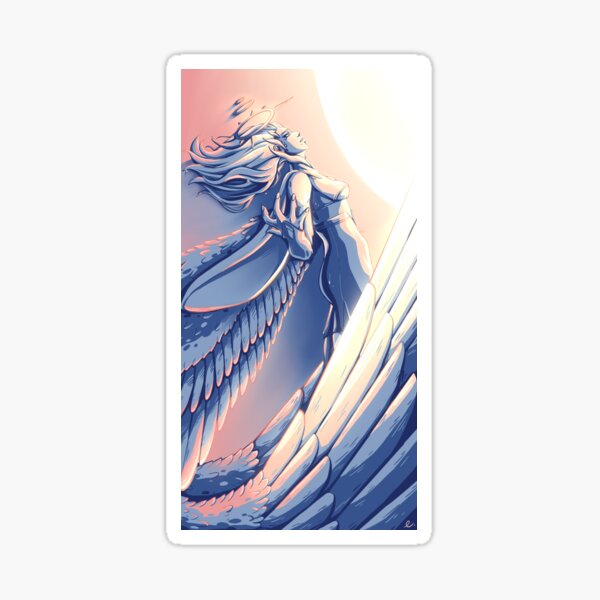 "Icarus" Sticker by Eneryart | Redbubble
