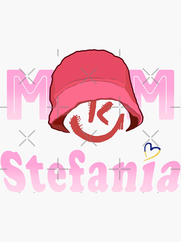 "May Italy Ukraine 2022 Kalush Hat Orchestra Mom Stefania" Sticker for ...