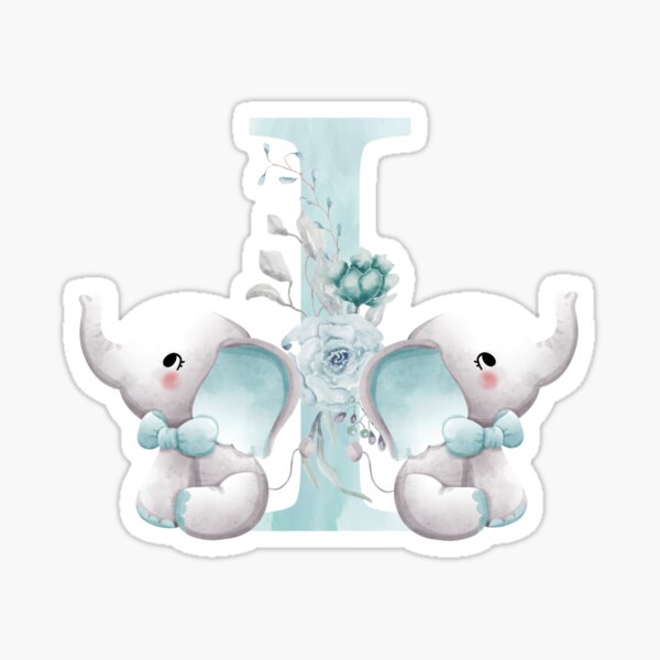 "The Letter I" Sticker for Sale by Craftpixsy | Redbubble