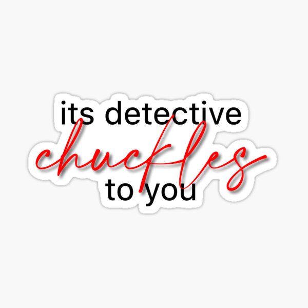 "Jay Halstead / Chuckles" Sticker for Sale by lexlindsay | Redbubble