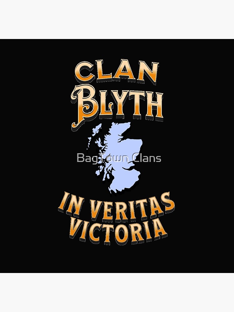 Clan Blyth Motto Scottish Crest Poster For Sale By Ljrigby Redbubble