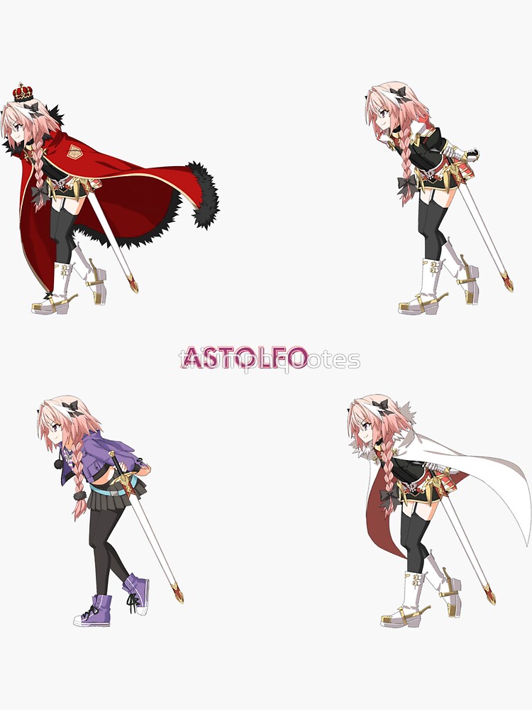 Pegatina «Paquete de pegatinas Sprites de Astolfo» de triumphquotes ...