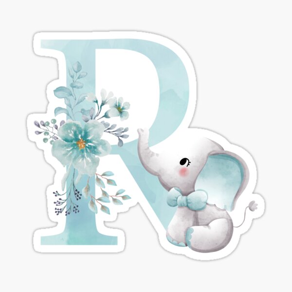 "The Letter R" Sticker for Sale by Craftpixsy | Redbubble