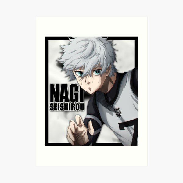 "Nagi Seishiro Blue lock" Art Print for Sale by DozaStore | Redbubble