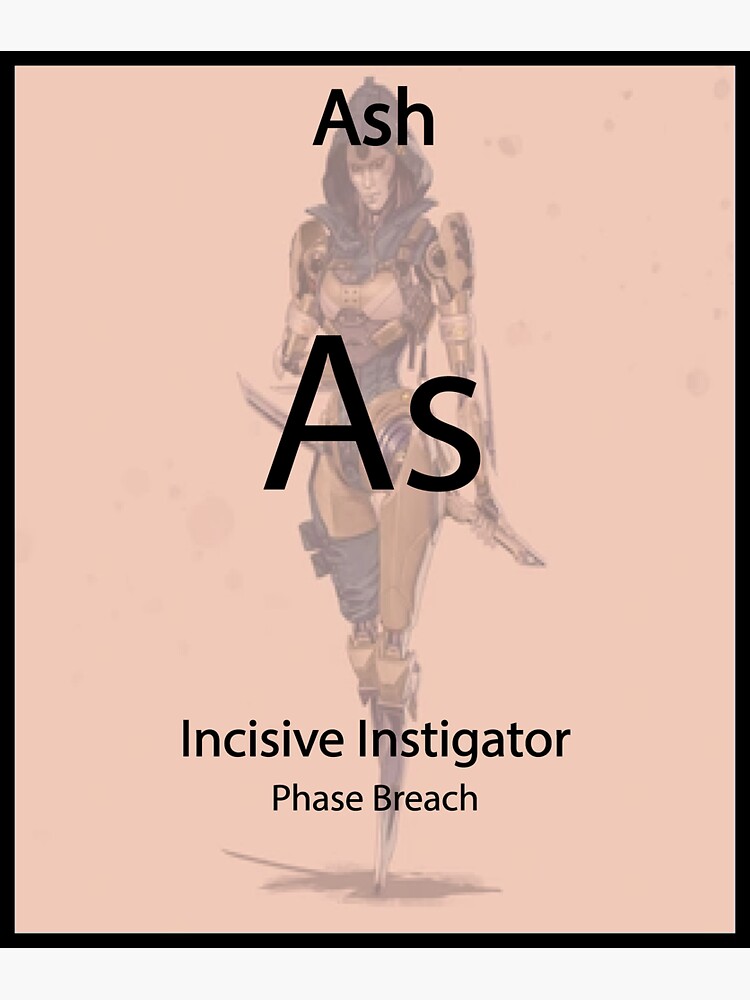 " Apex Legends - Ash" Sticker by StuffnSuch | Redbubble