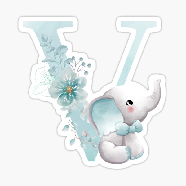 "The Letter V" Sticker for Sale by Craftpixsy | Redbubble