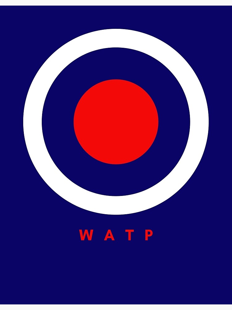 "WATP" Poster for Sale by RFCZines | Redbubble