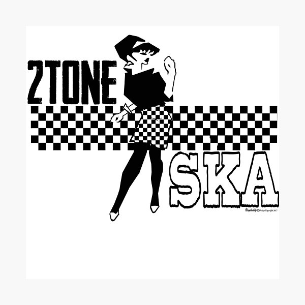 "2 Tone Ska" Photographic Print for Sale by Raydaddy | Redbubble