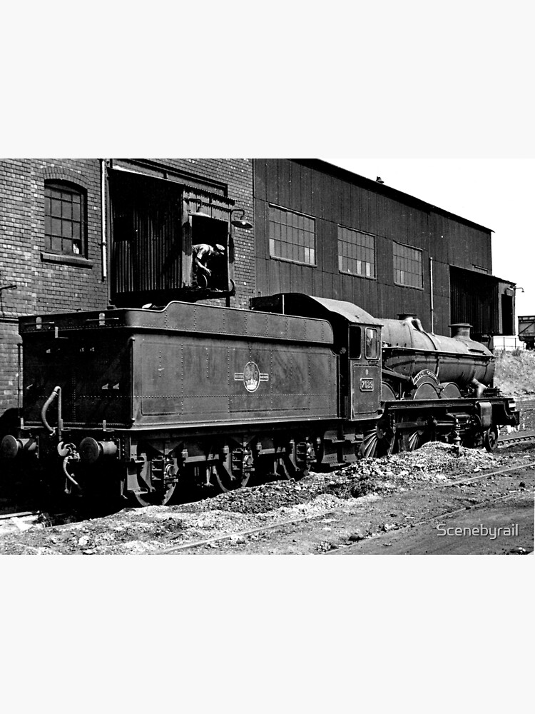 "GWR Steam Loco 7029 Clun Castle being coaled" Poster for Sale by ...