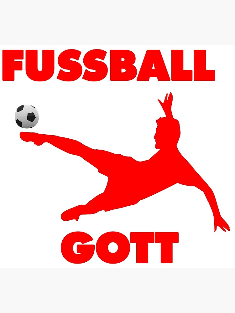 "Soccer God - Design for soccer players and events." Poster for Sale by ...