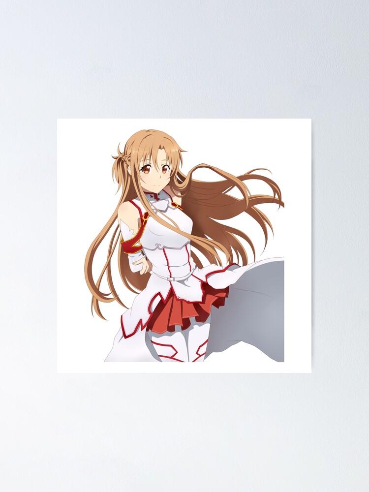 "Asuna-Sword Art Online" Poster for Sale by AniePieArt | Redbubble