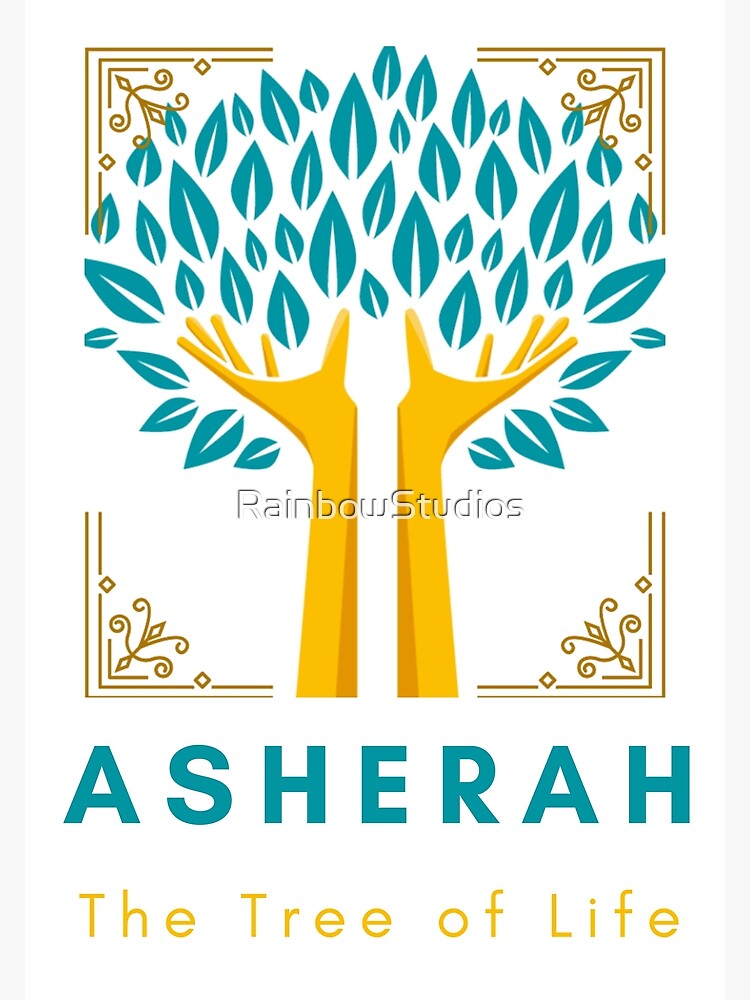 "Goddess Asherah: The Tree of Life" Poster for Sale by RainbowStudios ...