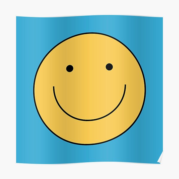 "happy face Sticker Pack" Poster for Sale by stickers-packs | Redbubble