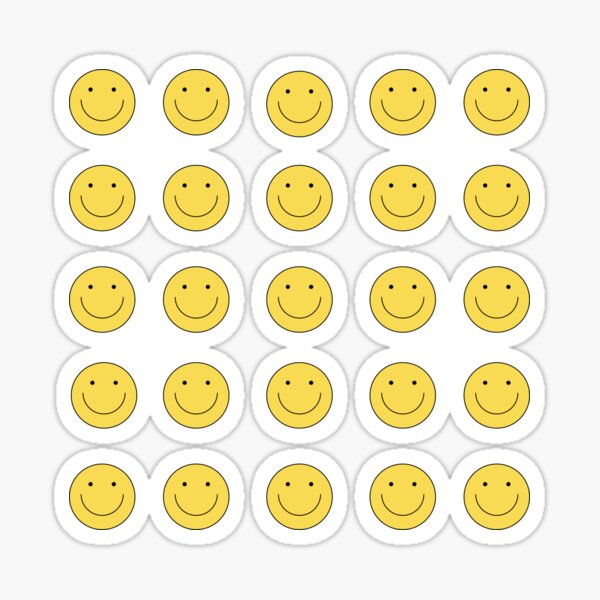 "happy face Sticker Pack" Sticker for Sale by stickers-packs | Redbubble