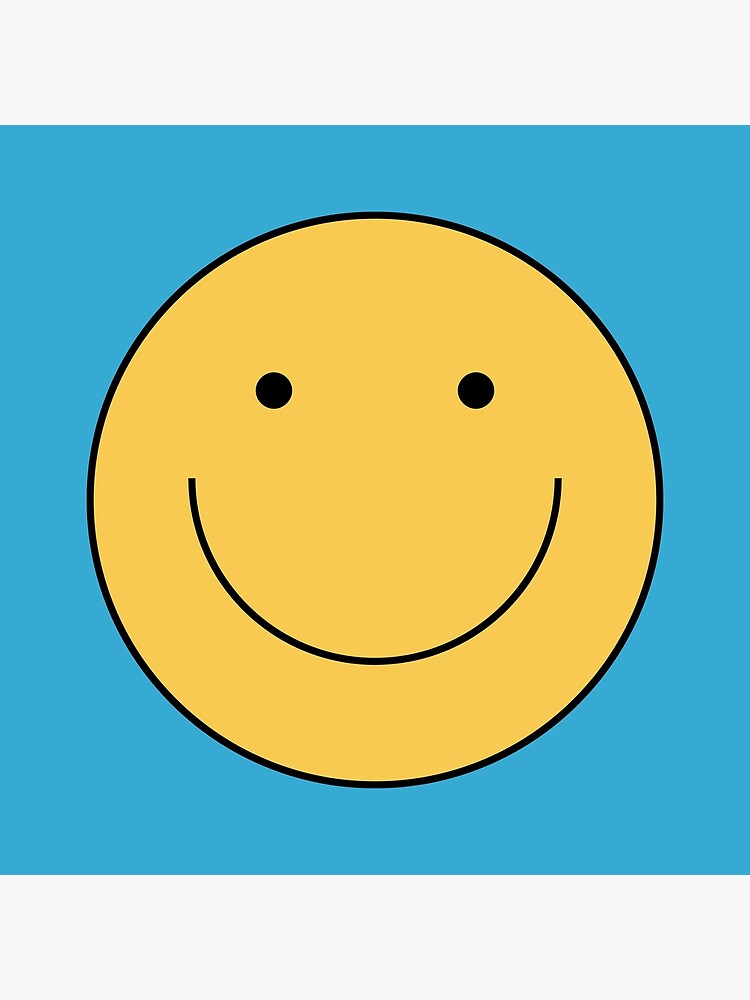 "colored happy face Sticker Pack" Poster for Sale by stickers-packs ...